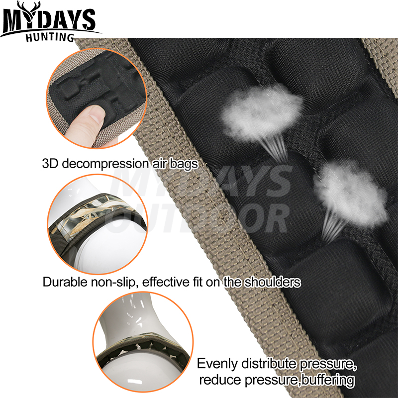 Compound Bow Sling, with Air Shoulder Strap MDSHO-8 - Mydays Outdoor